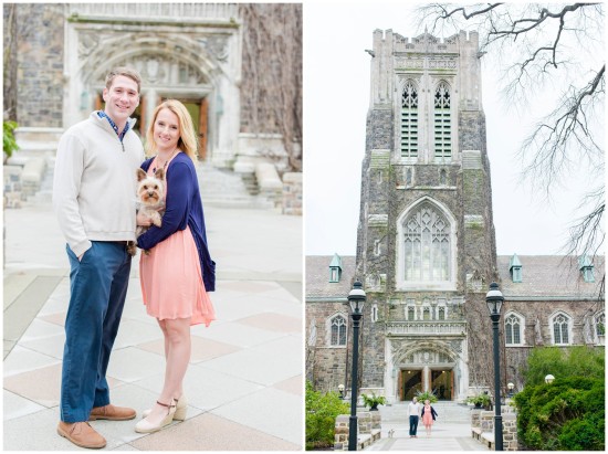 Engagement Session at Lehigh University - Laura Lee Photography
