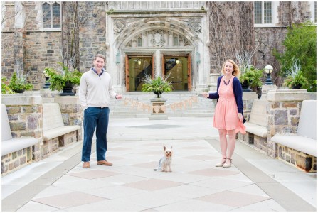 Engagement Session at Lehigh University - Laura Lee Photography