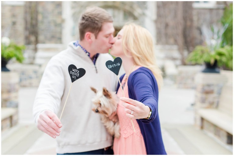 Engagement Session at Lehigh University - Laura Lee Photography