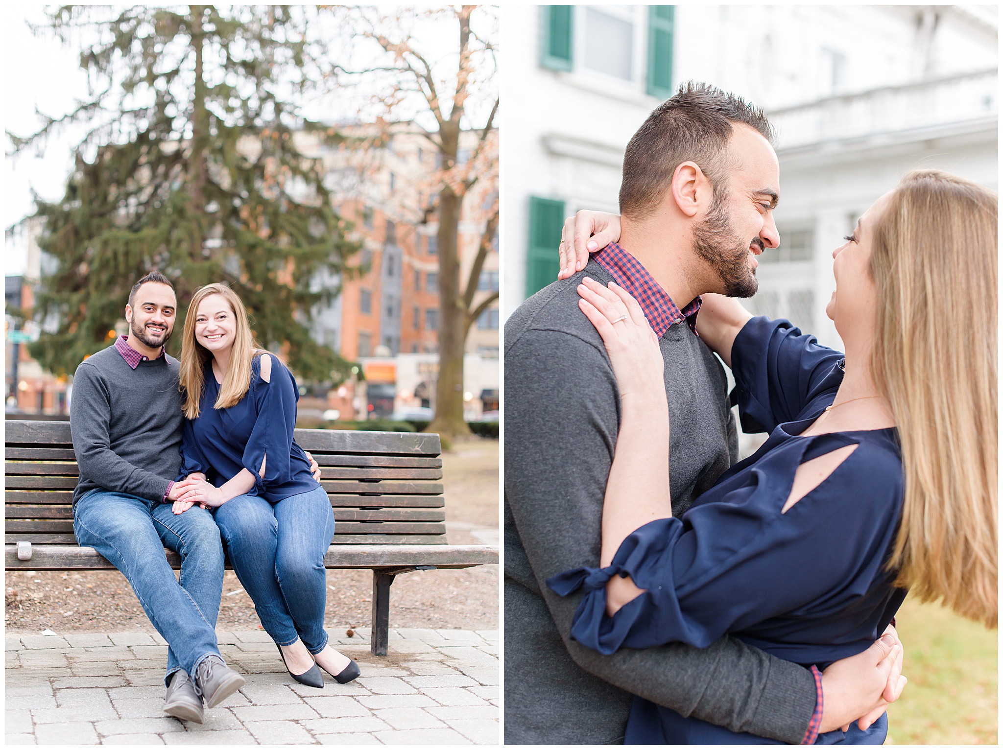Morristown Engagement Session | Kristin and Jeremy | NJ Wedding ...