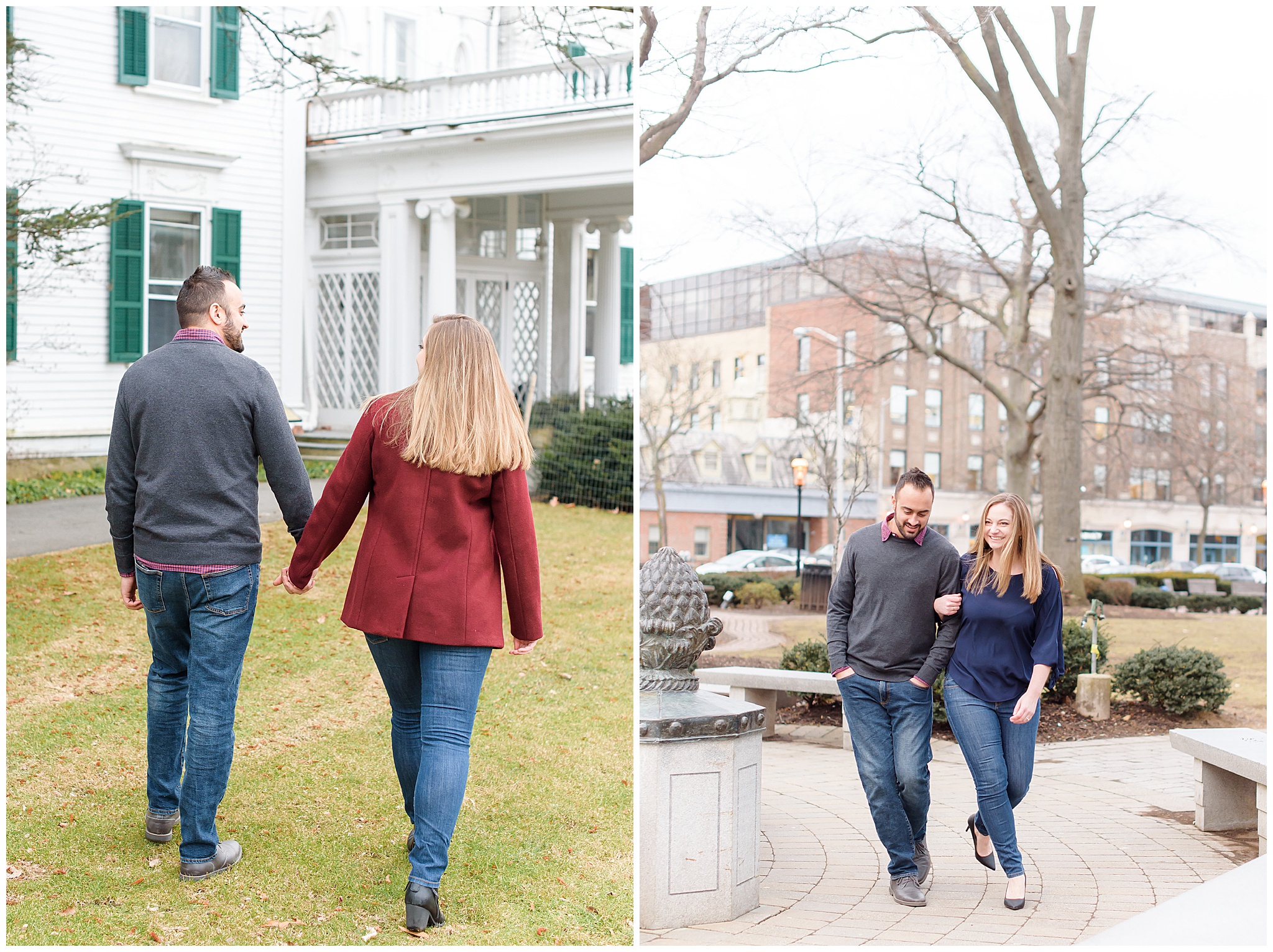 Morristown Engagement Session | Kristin and Jeremy | NJ Wedding ...