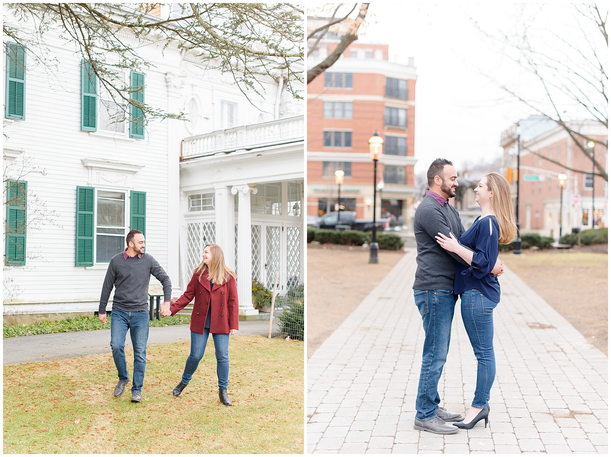 Morristown Engagement Session | Kristin and Jeremy | NJ Wedding ...