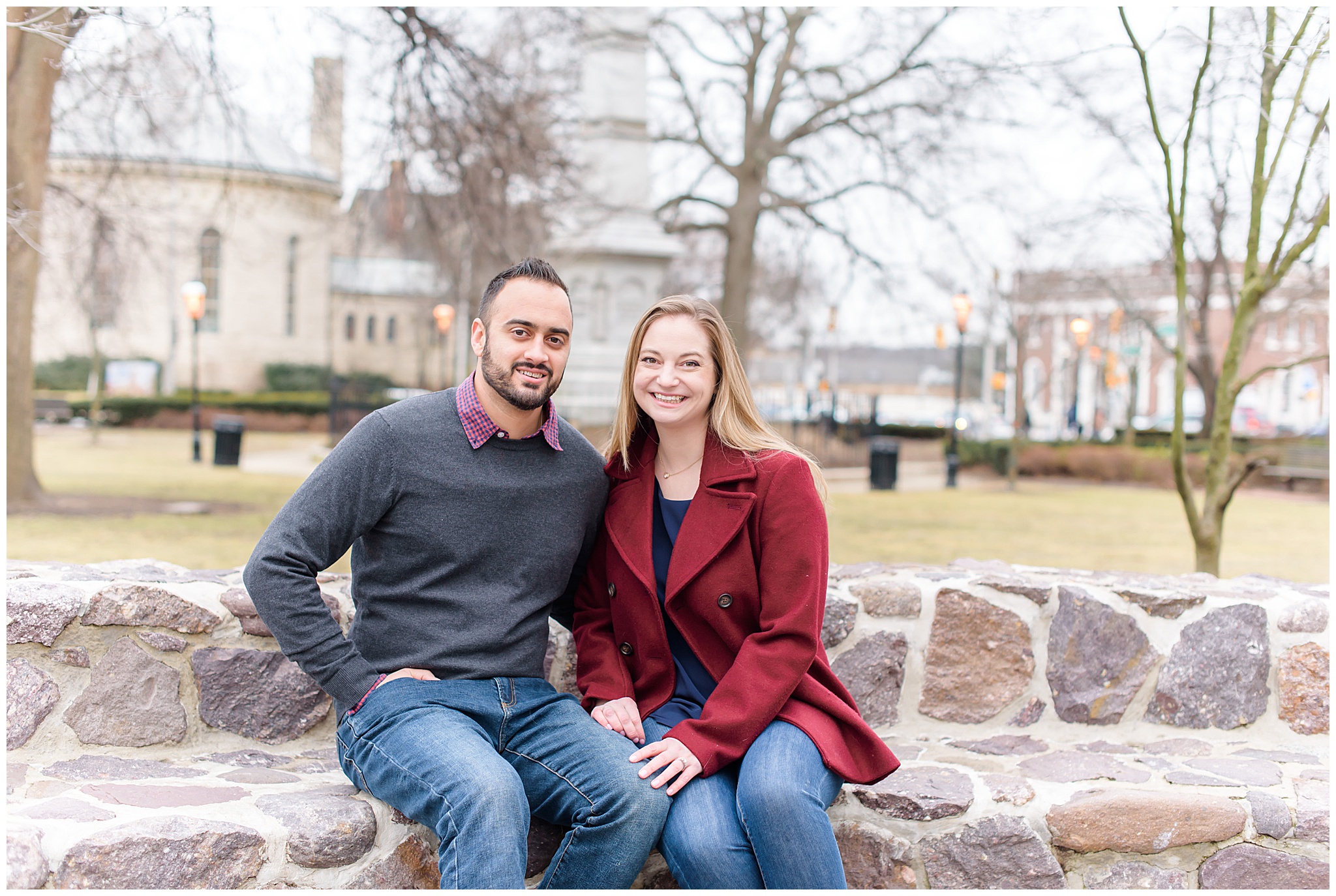 Morristown Engagement Session | Kristin and Jeremy | NJ Wedding ...